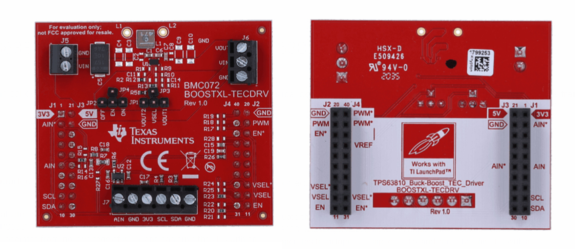 BOOSTXL-TECDRV BoosterPack Board - TI | Mouser